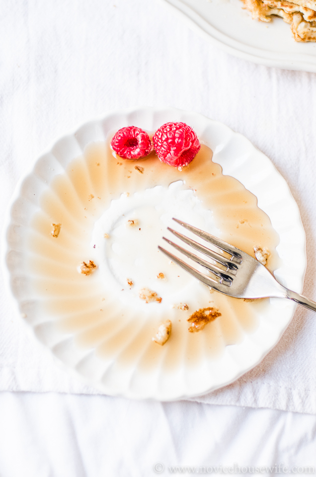 Fluffy Pancakes from Scratch! - The Novice Housewife