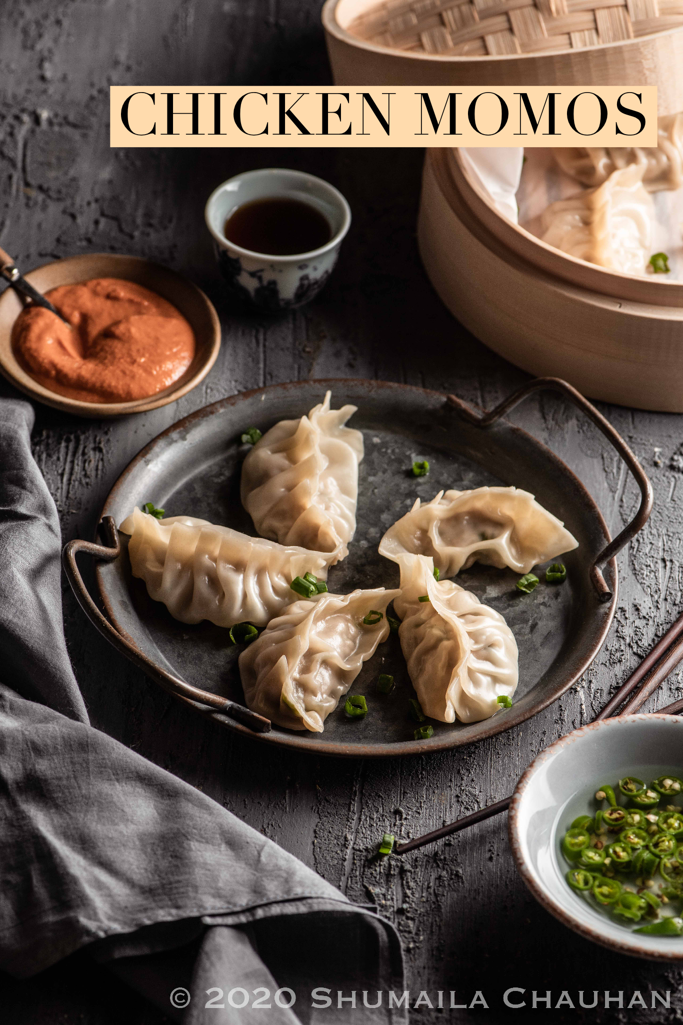 Garam Masala Tuesdays: Steamed Chicken Momos - The Novice Housewife